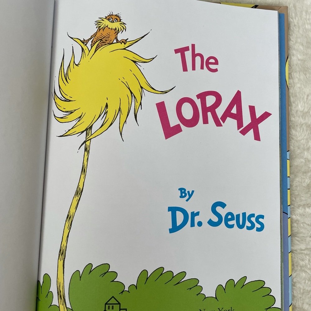 Dr. Seuss The Lorax Hardcover Book - Gem
